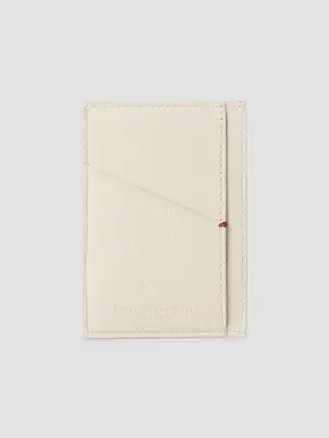 Brunello Cucinelli Fine Grain Calfskin Card Holder