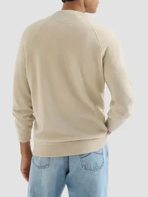 Brunello Cucinelli Cashmere Sweatshirt-style Sweater - Sand