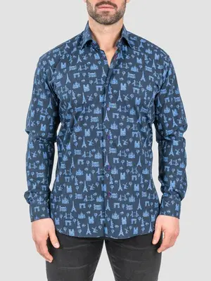 MACEOO Fibonacci Paris Tour Shirt