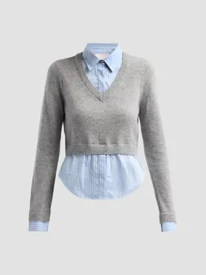 Cinq À Sept Renna Layered Sweater