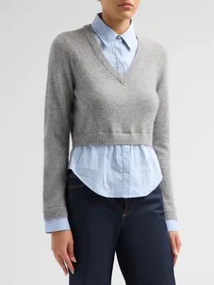 Cinq À Sept Renna Layered Sweater