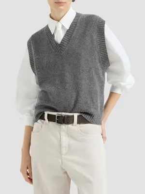 Brunello Cucinelli Cashmere Sweater Vest