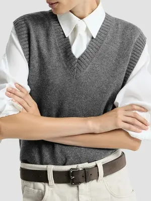 Brunello Cucinelli Cashmere Sweater Vest