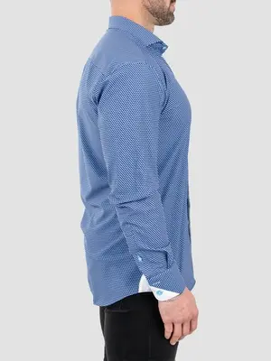 MACEOO Eins Stretch Cubism Shirt