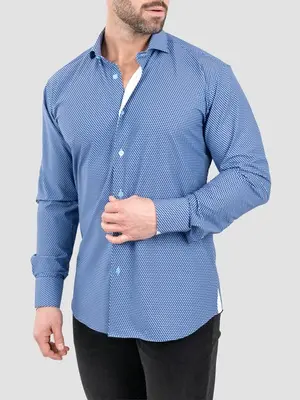 MACEOO Eins Stretch Cubism Shirt
