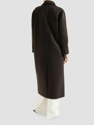 Brunello Cucinelli Hand-crafted Cashmere Double Beaver Cloth Coat