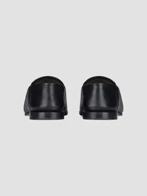 Givenchy Label Loafers In Leather