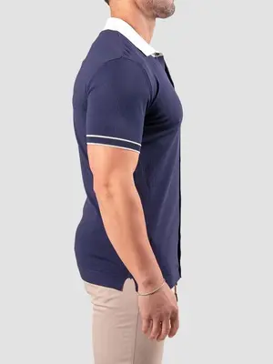 MACEOO Button Polo Shirt