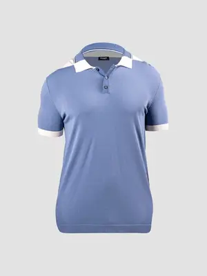 MACEOO Polo Tip Shirt - Blue