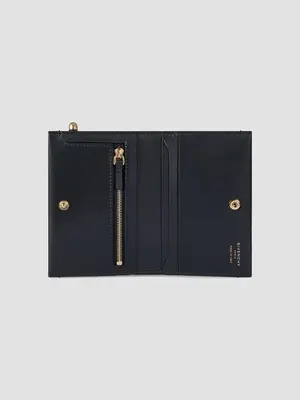 Givenchy Pinch Wallet In Leather - Black