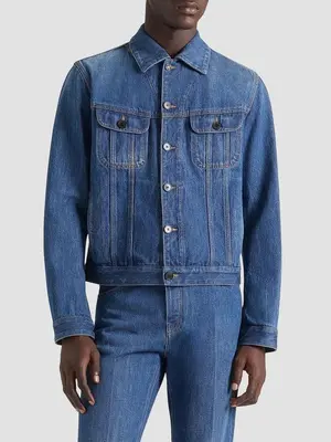 Givenchy Jacket In Denim