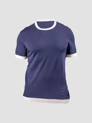 MACEOO Ss T-shirt - Blue
