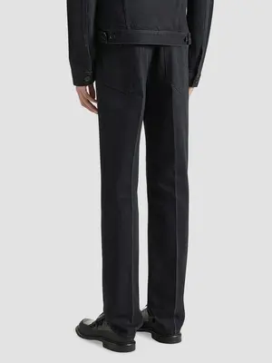 Givenchy Straight Fit Jeans With Crease Effect