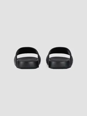 Givenchy Label Flat Mules In Rubber