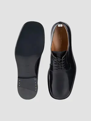 Givenchy Tux Derbies In Brushed Leather