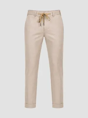 MACEOO Ascension Drawstring Pants - Brown