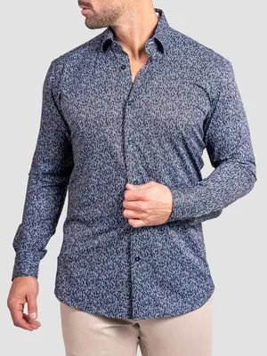 MACEOO Fibonacci Stretch Ascension Shirt - Black