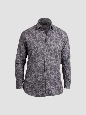 MACEOO Fibonacci Ascension Shirt Grey