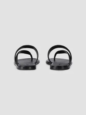 Givenchy Bay Thongs In Leather