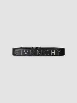 Givenchy Cargo Belt In Leather With Studs