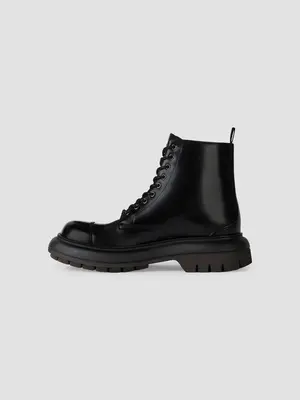 Givenchy Cargo Boots In Leather