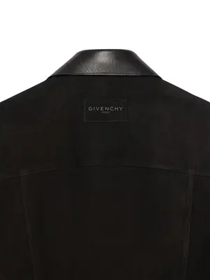 Givenchy Jacket In Suede With Asymmetrical Pocket