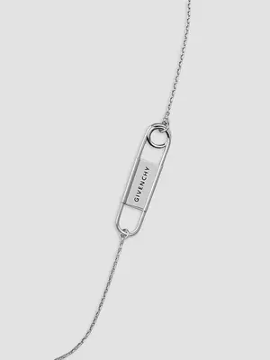 Givenchy Pin Necklace In Metal
