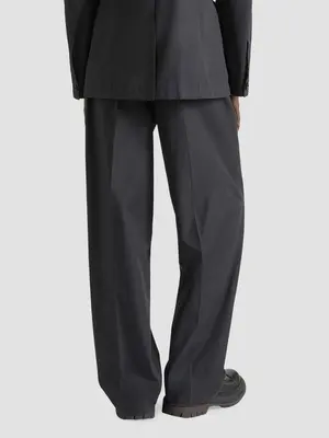 Givenchy Double Pleated Pants In Poplin