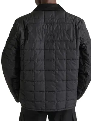 Givenchy Couture Seam Quilted Blouson Jacket