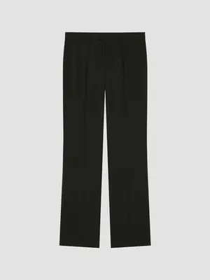 Givenchy Slim Fit Tailored Pants In Wool And Mohair - Black