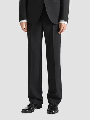 Givenchy Slim Fit Tailored Pants In Wool And Mohair