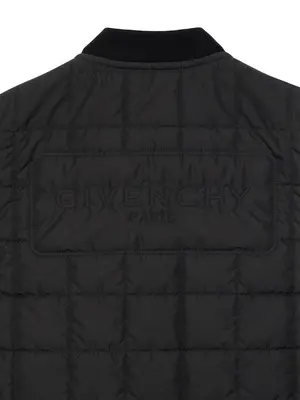 Givenchy Couture Seam Quilted Sleeveless Blouson Vest