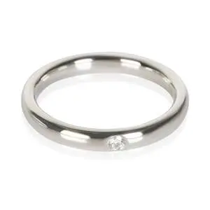 Tiffany & Co. Diamond Elsa Peretti Stacking Band - Platinum