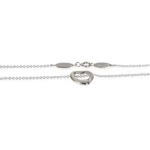 Tiffany & Co. Diamond Elsa Peretti Open Heart Pendant