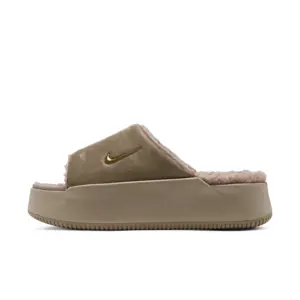 Nike Calm Elevation Se Faux Fur Slides