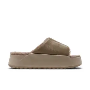 Nike Calm Elevation Se Faux Fur Slides