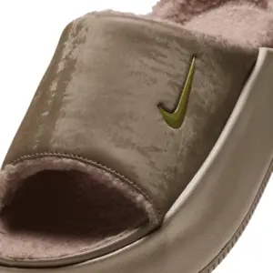 Nike Calm Elevation Se Faux Fur Slides