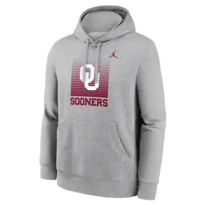 JORDAN Oklahoma Primetime College Pullover Hoodie - Grey
