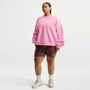 Nike Studio Fleece Medium Weight Oversized Crew-neck Sweatshirt