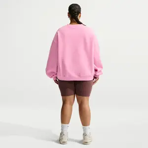 Nike Studio Fleece Medium Weight Oversized Crew-neck Sweatshirt