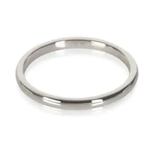 Van Cleef & Arpels Tendrement 2mm Band - Platinum