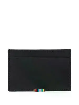 Paul Smith Leather 'signature Stripe' Card Holder