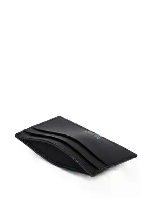 Paul Smith Leather 'signature Stripe' Card Holder
