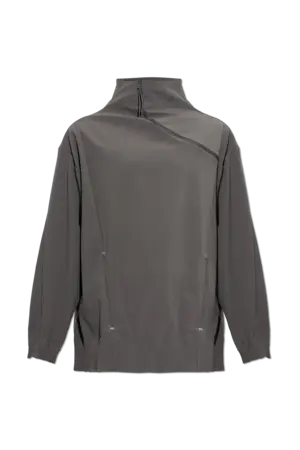 Adidas Oversized Zip-up Sweatshirt - Grey