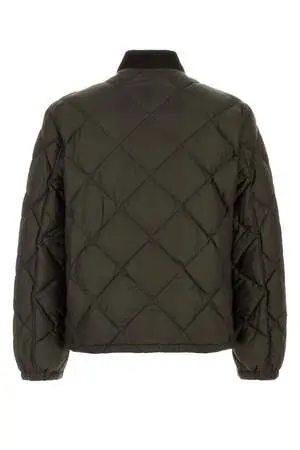 Prada Olive Polyester Down Jacket