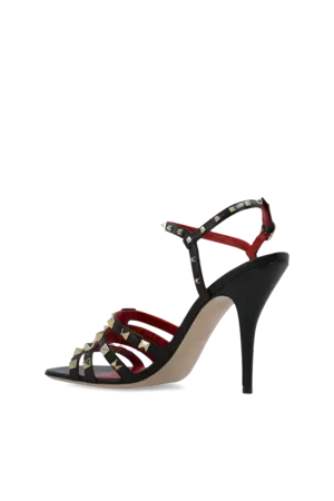 Valentino Garavani Studded Heeled Leather Sandals