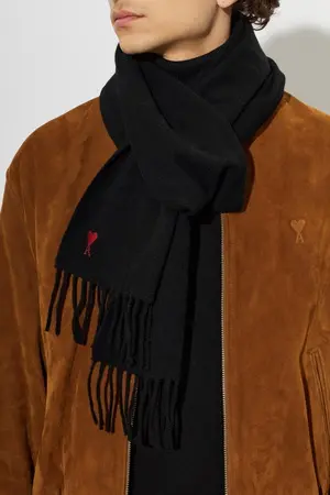 AMI Paris Wool Scarf