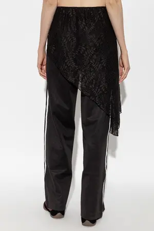 ADIDAS ORIGINALS Track Pants With Lace Skirt
