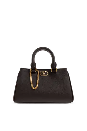 Valentino Garavani Leather Bag With Logo
