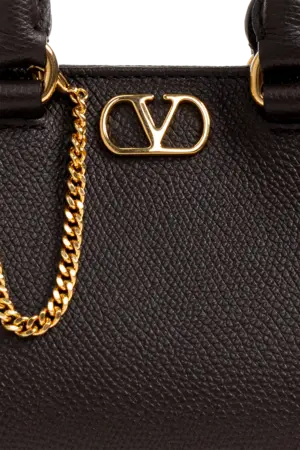 Valentino Garavani Leather Bag With Logo